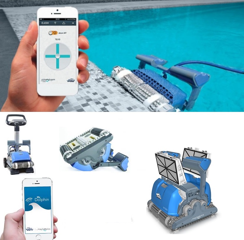 Dolphin Supreme M400 IOT CB Smart robot medence porszívó Maytronics AS ...