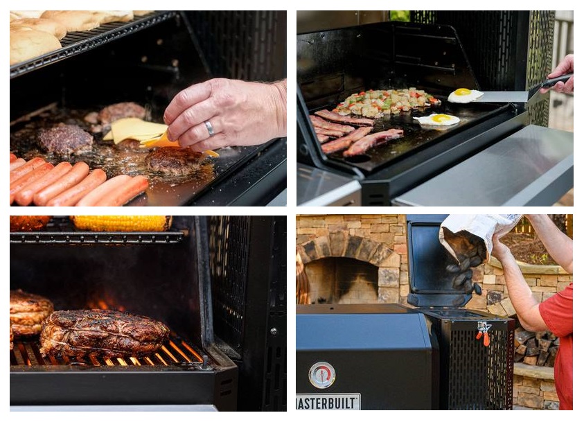 Masterbuilt Gravity Series 800 faszenes grill (Csomagajánlat, ingyenes ...