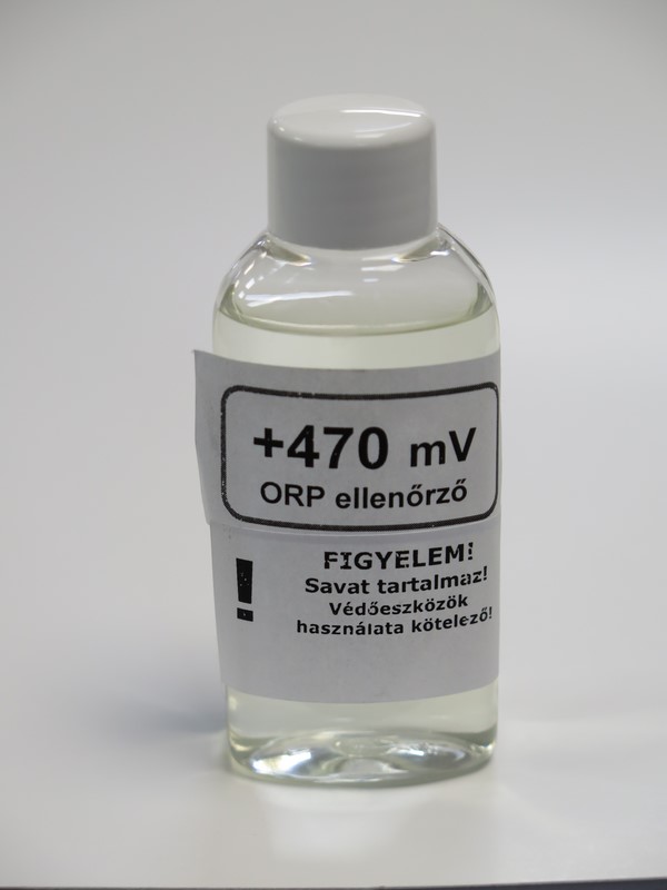 Kalibráló oldat ORP +470mV értékre 50ml - Medence Shop - Infotech Kft. - webáruház, webshop