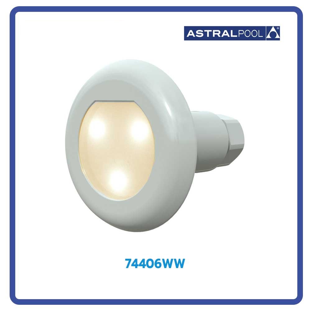 Astralpool LumiPlus FlexiMini oldalfali meleg fehér lámpa AC 12V 7,2W ...