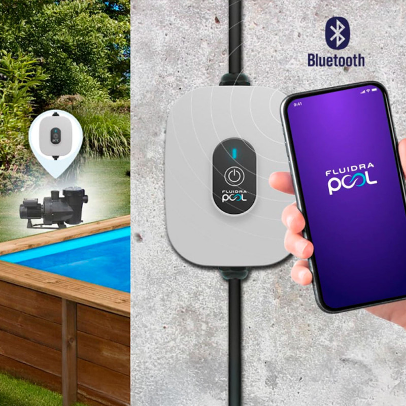 Smart Plug - Plug & Play vezérlés Bluetooth-on keresztül (Fluidra pool App) AP-76671 - Medence ...