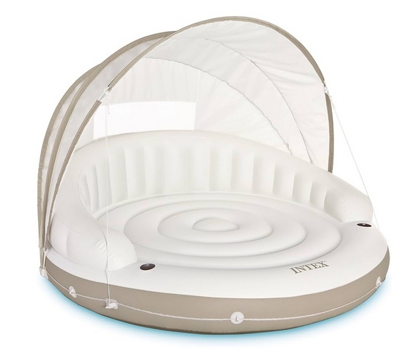 Intex Lounge Canopy Island sziget matrac 199x150cm 58292 EU - Medence ...