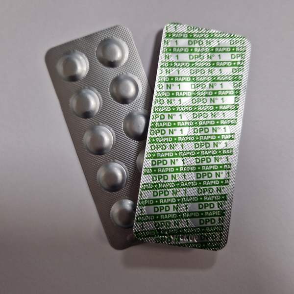 Water-I.D. tablettás vízelemző készlethez DPD1 reagens tabletta (50 ...