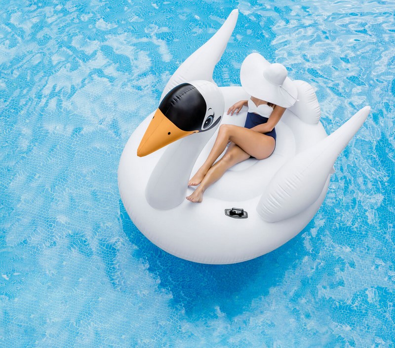 Intex hattyú óriás úszó sziget Mega Swan Island 56287 - A TERMÉK KÜLSŐ ...